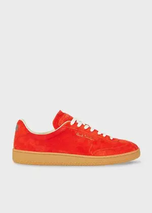 Paul Smith Suede 'como' Trainers - Red