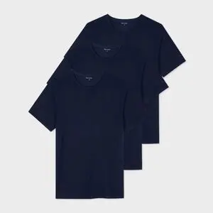 Paul Smith Navy Modal Lounge T-shirts Three Pack
