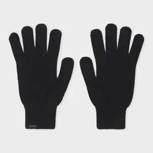 Paul Smith Knitted Gloves - Black