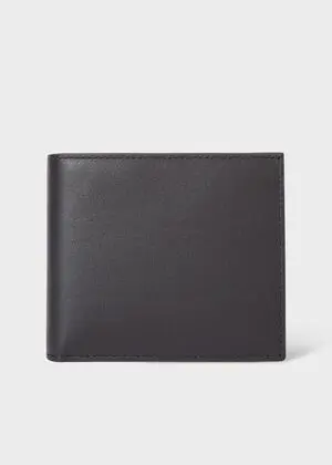 Paul Smith Leather Leather Monogrammed Billfold Wallet