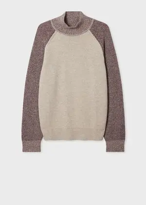 Paul Smith Ribbed Roll Neck Sweater