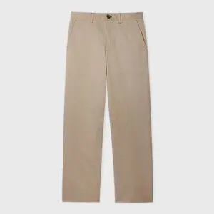 Paul Smith Stone Two-tone Cotton Twill Chinos