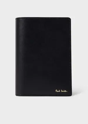 Paul Smith Signature Stripe' Interior Leather Passport Cover