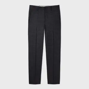 Paul Smith Check Mid-fit Wool Stretch Trousers