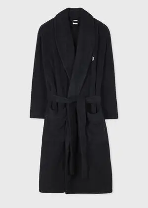 Paul Smith Zebra Logo Towelling Dressing Gown