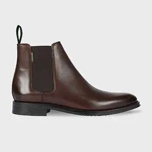 Paul Smith Leather 'augustus' Boots - Brown