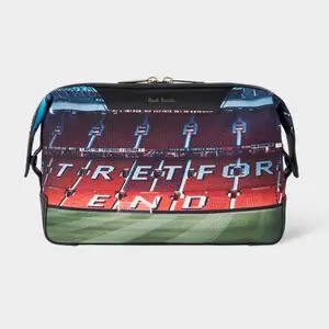 Paul Smith Manchester United 'stretford End' Wash Bag - Multicolour