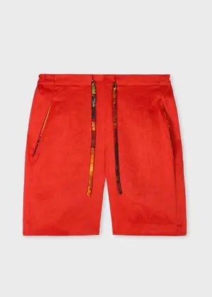 Paul Smith Linen And Silk Pyjama Shorts