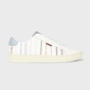 Paul Smith PS Paul Smith 'Rex' Leather Trainers - White