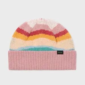 Paul Smith Knitted Lambswool Beanie - Multicolour