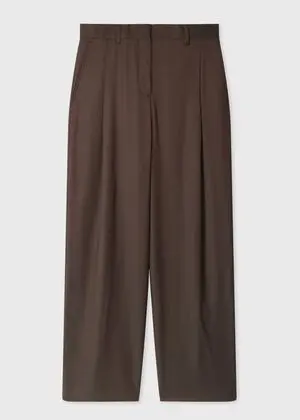 Paul Smith Tonic Wool Wide-leg Trousers