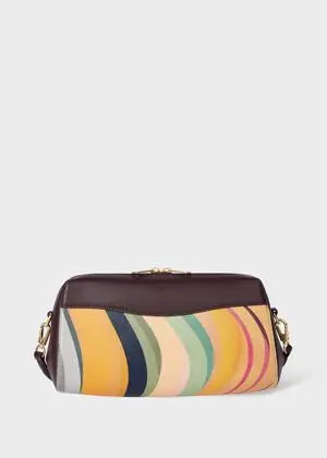 Paul Smith Bridget Swirl Leather Shoulder Bag