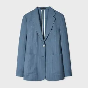 Paul Smith Slate Pinstripe Two-button Jacket