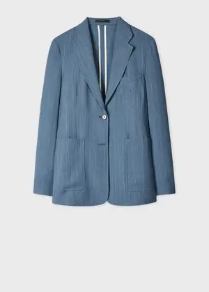 Paul Smith Slate Pinstripe Two-button Jacket