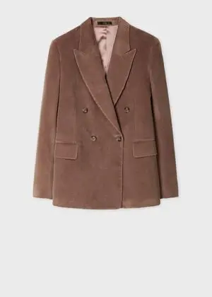 Paul Smith Cord Double-breasted Blazer
