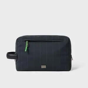 Paul Smith Pinstripe Wash Bag - Blue