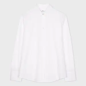 Paul Smith Stretch-cotton Shirt With 'swirl' Cuffs