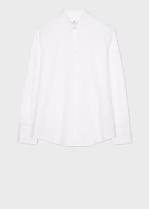 Paul Smith Stretch-cotton Shirt With 'swirl' Cuffs