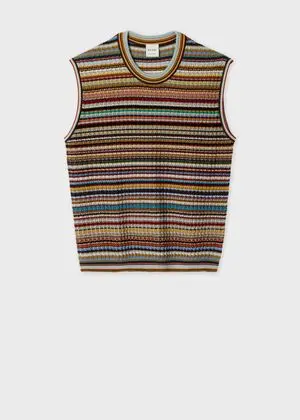 Paul Smith Signature Stripe Knitted Vest