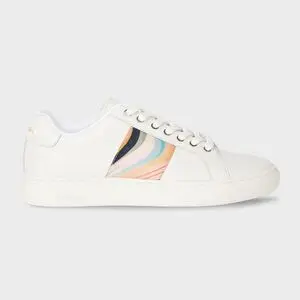 White Leather Trainers