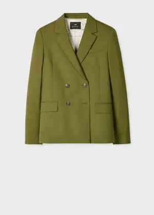 Paul Smith Wool Double-breasted Blazer