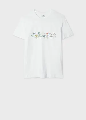 Paul Smith Bloom" Printed T-shirt