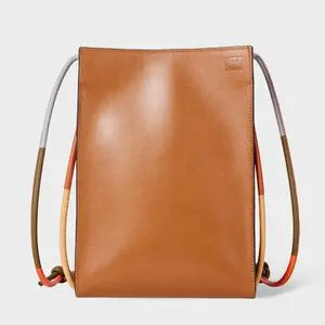 Paul Smith Leather Cross Body Phone Bag - Brown