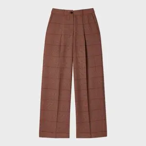 Paul Smith Checks Pants For Women