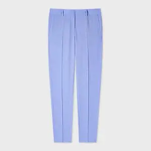 Paul Smith Dusty Wool Hopsack Pleated Trousers