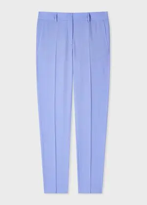 Paul Smith Dusty Wool Hopsack Pleated Trousers