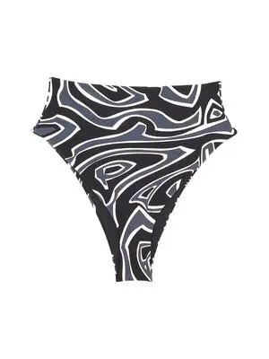 Emilio Pucci Marble Print Bikini Bottom - Multicolour