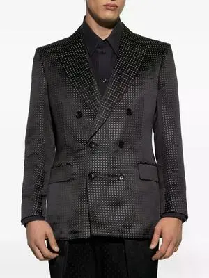 TOM FORD Double-breasted Dotted Jacket