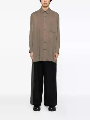 Yohji Yamamoto Layered-collar Shirt
