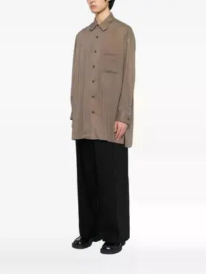 Yohji Yamamoto Layered-collar Shirt
