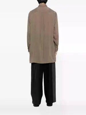 Yohji Yamamoto Layered-collar Shirt