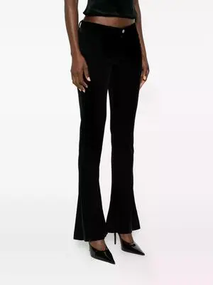 Junya Watanabe Flared Velvet Trousers