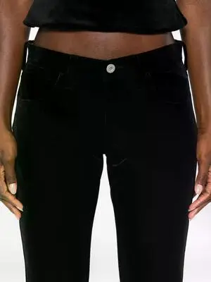 Junya Watanabe Flared Velvet Trousers