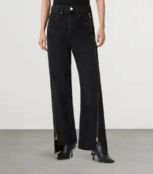 ALLSAINTS Organic Cotton Frankie Wide-leg Jeans
