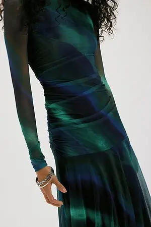 Free People Sunnei Mesh Maxi Dress