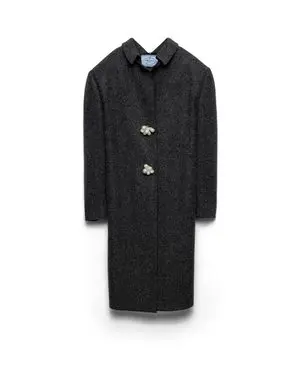 Prada Button Detailed Coats For Women