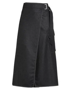 Grey Wrap Skirts
