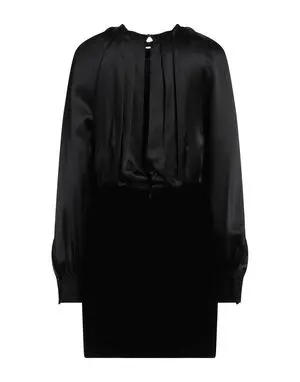 Max Mara Mini Dress In Silk, Viscose, And Cupro