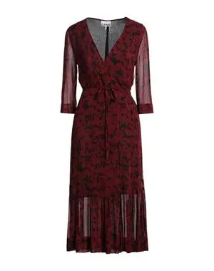 GANNI Midi Wrap Dress