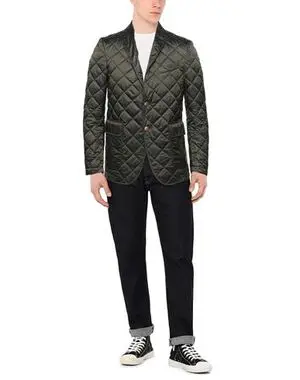 BORGIA  MILANO Quilted Jacket - Green