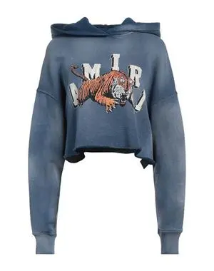 Amiri Slate Cotton Sweatshirt - Blue