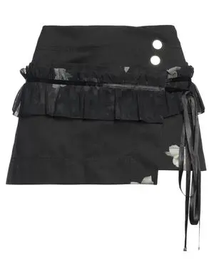 Pinko Floral-print Mini Wrap Skirt