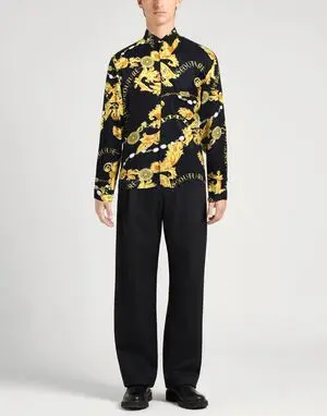 Versace Shirt Size Viscose - Black