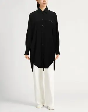 Brunello Cucinelli Long Sleeve Georgette Shirt With Appliqués