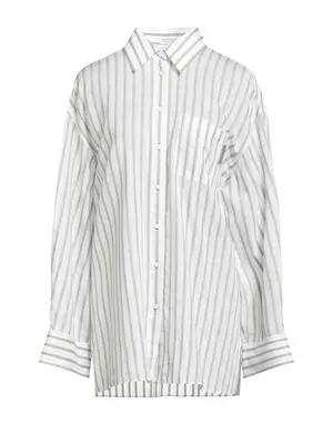Brunello Cucinelli Striped Cotton And Silk Shirt