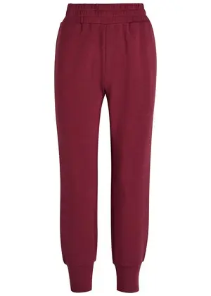 Varley The Slim Cuff 27.5 Stretch-jersey Sweatpants - Maroon